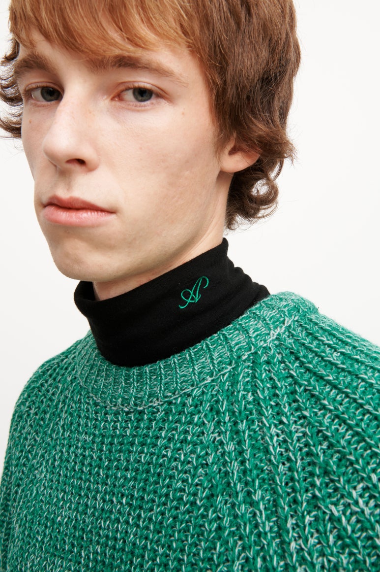 애프터프레이 (After Pray) / 21FW 솔라 인타르시아 니트 포레스트 후기 : 네이버 블로그