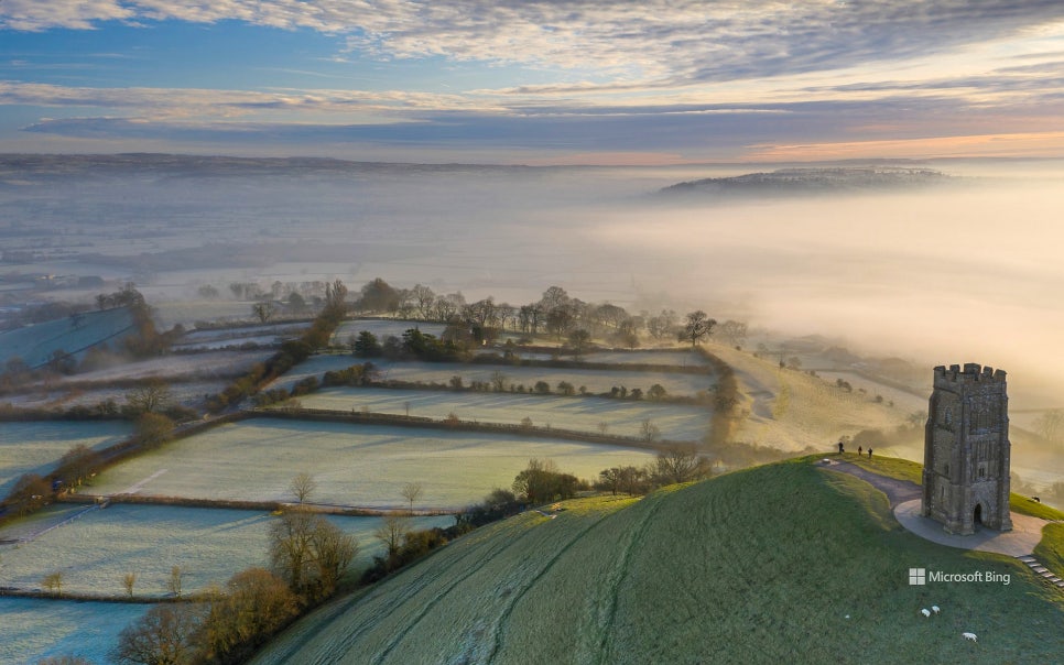 영국, 글래스톤베리 토르(Glastonbury Tor, England) : 네이버 블로그