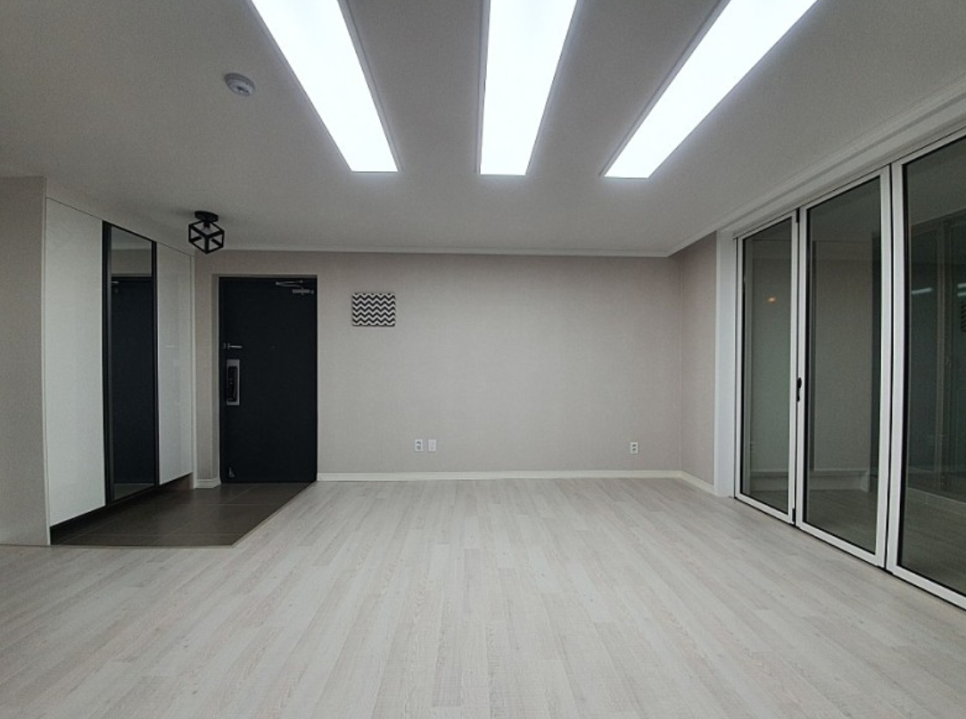 폴딩도어로 세련되고 트랜디한 32평거실인테리어 잘된집 네이버 블로그