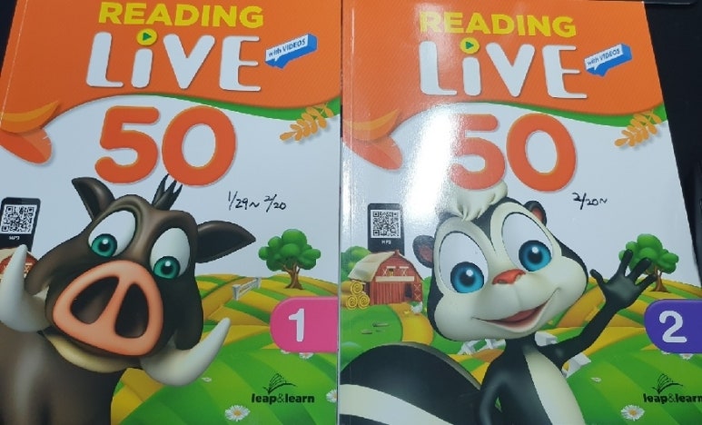 7살 유아독해 엄마표영어-리딩라이브(reading live)50 : 네이버 블로그
