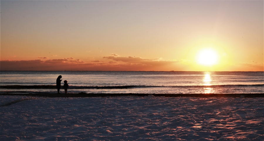 2021년 12월31일 물치항에서 올해 마지막 일출을 본다. : 네이버 블로그
