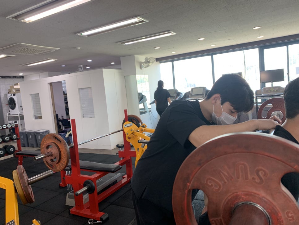 광주pt 강남휘트니스 스쿼트 및 어깨강화 운동 네이버 블로그