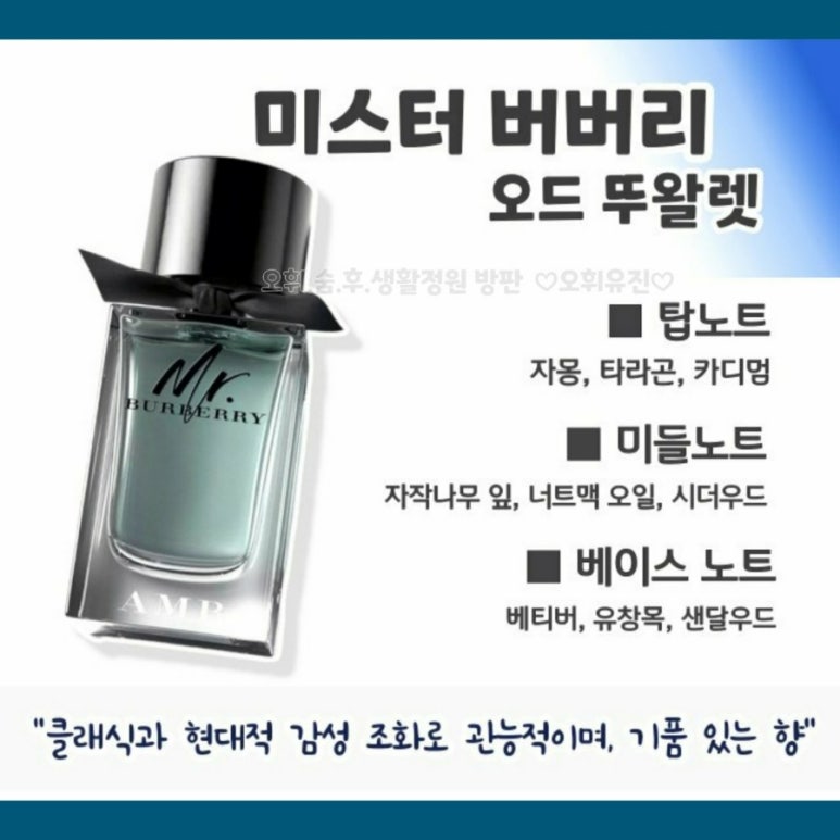 Lg방판 5월 버버리 향수 예약판매 안내♡ 여성 버버리 허외에 마이버버리 남성향수 미스터 And 히어로 구입하실