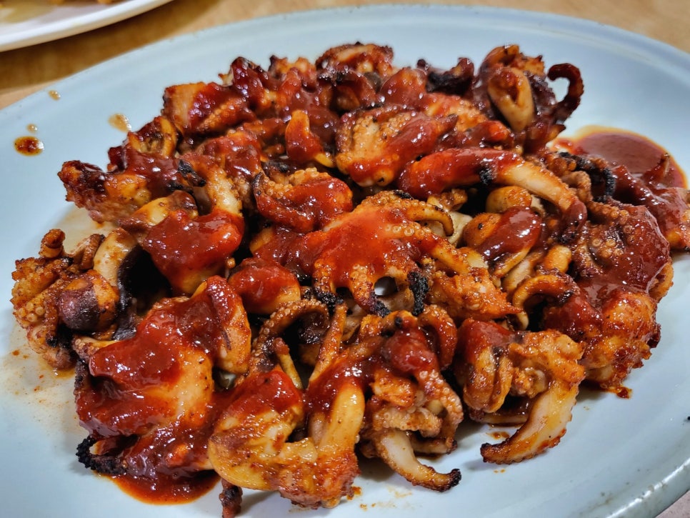 부산 중앙동 술집 40년전통 연탄쭈꾸미 뚱보집 네이버 블로그