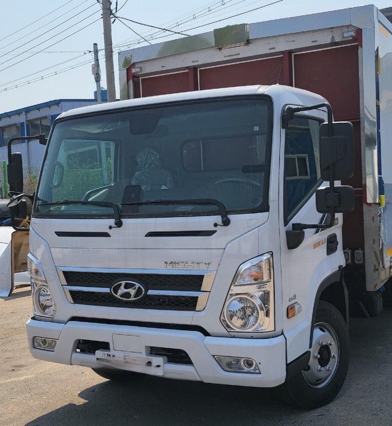 2022 현대 MIGHTY 마이티 EX8 자동차 문여는 방법과 이모빌라이저키 폴딩키 키제작 키복사 방법 입니다. : 네이버 블로그