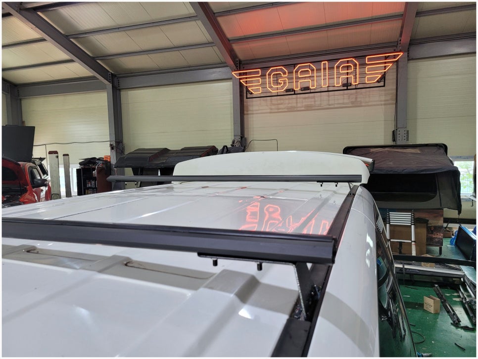 그랜드스타렉스 저상가로바 + 루프탑텐트 설치 : 네이버 블로그