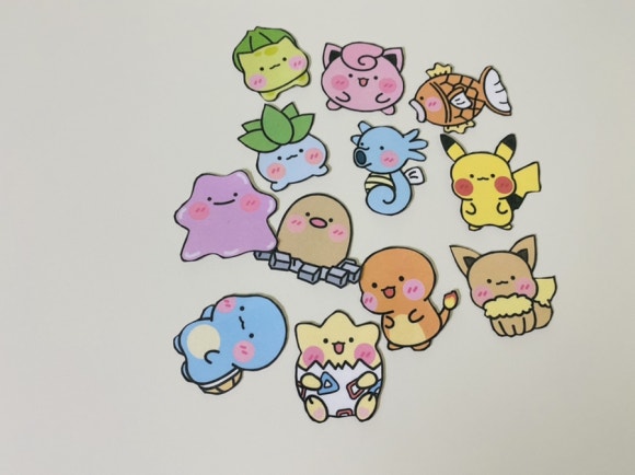 포켓몬스터 놀이북 만들기 (소워니놀이터 무료도안) : 네이버 블로그