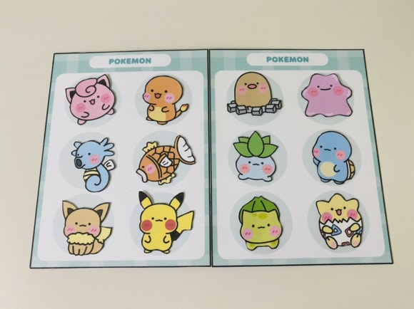 포켓몬스터 놀이북 만들기 (소워니놀이터 무료도안) : 네이버 블로그