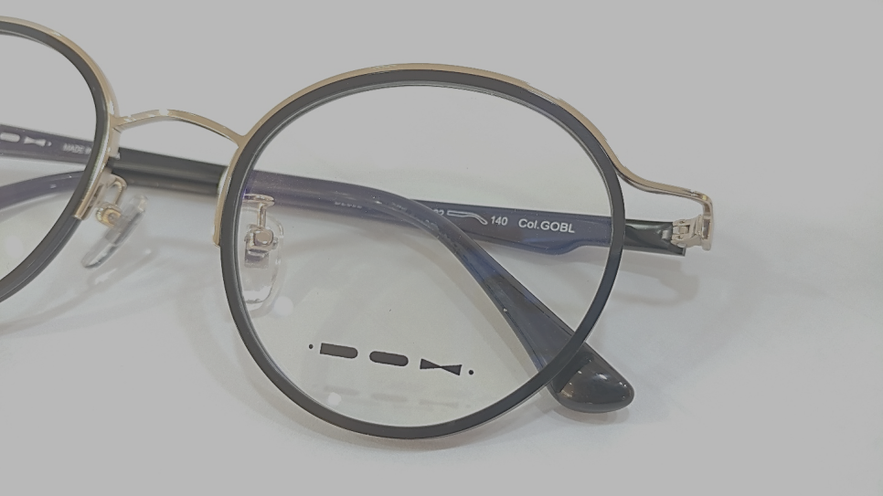 세련미 뿜뿜~독스재팬 2002 원형 안경테, 솔텍스 안경, 스몰사이즈 동그리 뿔테 안경, DOX JAPAN D-2002 Col ...