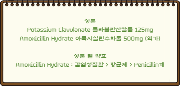 오구멘틴정 625mg 항생제 복용법과 부작용 주의사항 확인하세요 네이버 블로그