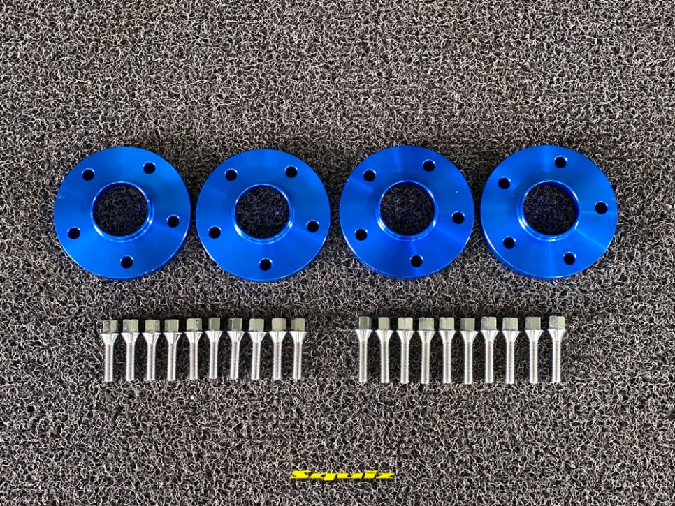 스퀴즈 SM6 휠 허브 스페이스 프런트 17mm 리어 23mm 장착으로 순정 휠 부족한 옵셋 채우기 만족도 최고 : 네이버 블로그