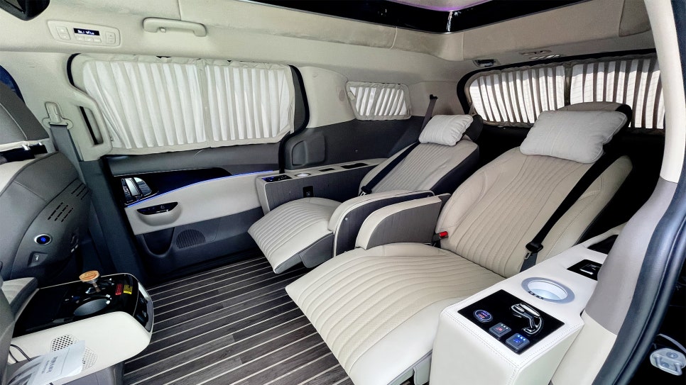 4세대 카니발 하이리무진 7인승 구조변경 4인승으로 리무진시트를 더한 의전공간 완성 : 네이버 블로그