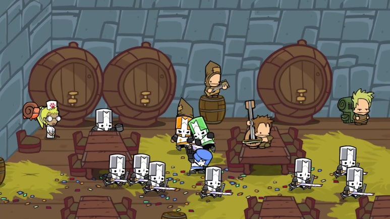 4인 협동 스팀 게임 캐슬 크래셔(Castle Crashers) 실제 플레이 후기! : 네이버 블로그