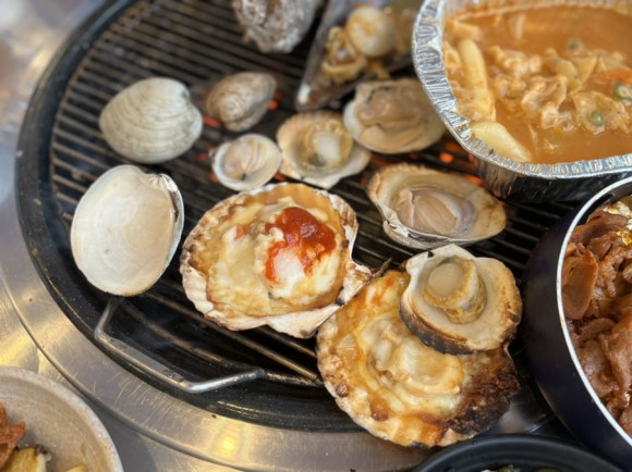 바다가 코앞 영종도 구읍뱃터 조개구이 맛집영종섬 추천 네이버 블로그