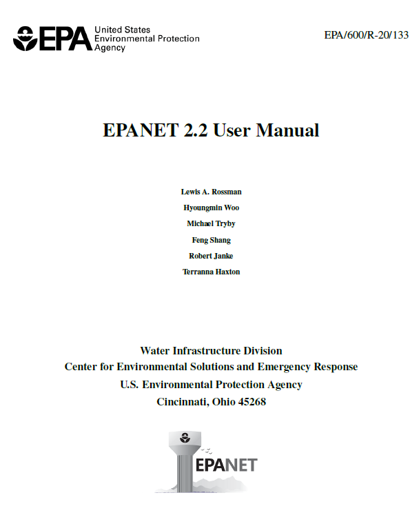 [상수관망모형] EPANET 매뉴얼 리뷰 (2) - Quick Start Tutorial (빠른 시작 튜토리얼) 한글매뉴얼 ...
