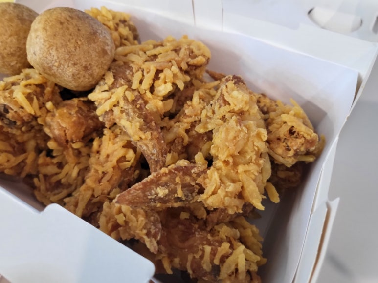 Bhc 포테킹 후라이드 콤보 +스윗하바네로소스 & 뿌링미니콜팝 : 네이버 블로그