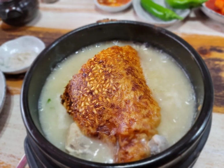 세종시 도담동 맛집 이우철 한방누룽지 삼계탕 후기 네이버 블로그
