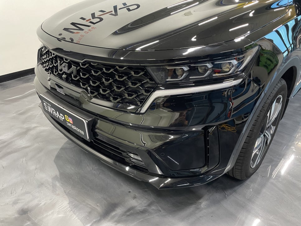 쏘렌토 MQ4 크롬죽이기 부분랩핑 부천랩핑, 인천랩핑, 광명랩핑, 김포랩핑, 시흥랩핑, : 네이버 블로그