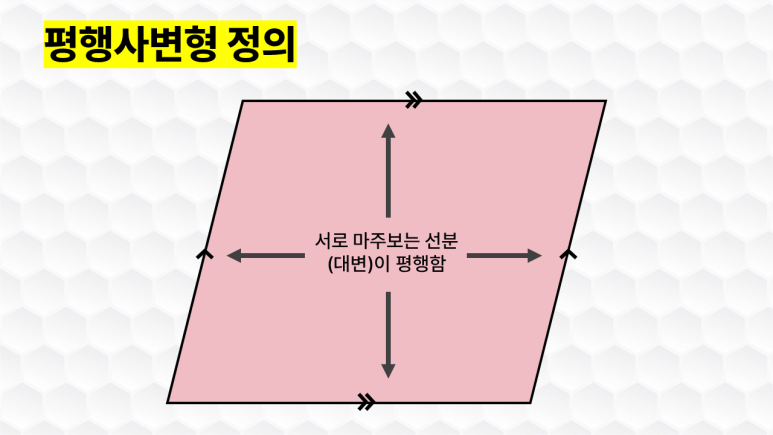 평행사변형 넓이 공식 쉽게 정리 성질 조건 특징 둘레까지 네이버 블로그