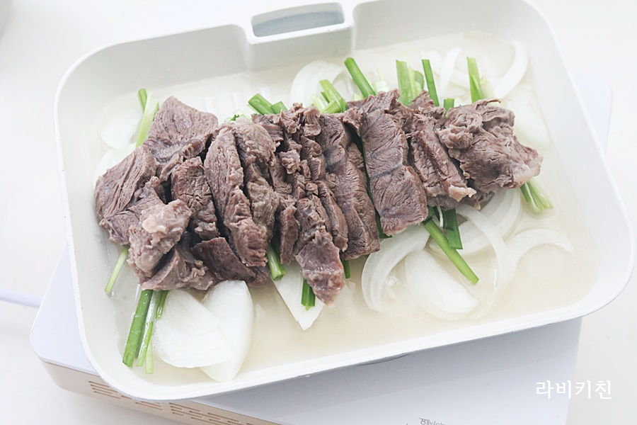 압력밥솥 소고기 사태 수육 삶기 압력솥 아롱사태 수육 보양식 종류 소고기 핏물빼기 네이버 블로그