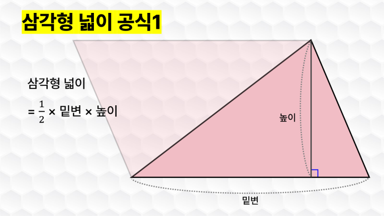삼각형 넓이 공식 3가지 둘레 : 둔각 직각 이등변삼각형 정삼각형 : 네이버 블로그