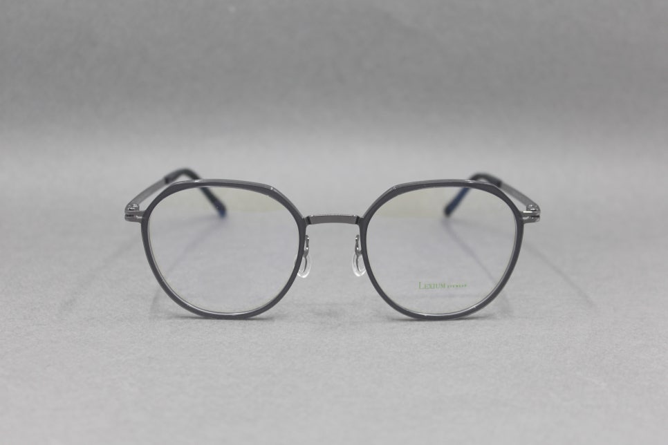 렉시움 안경테 LEXIUM LX553 C06 Classic W series 그레이칼라 가볍고 편한 콤비 국산 안경 의정부 민락동 미라움 안경점 : 네이버 블로그