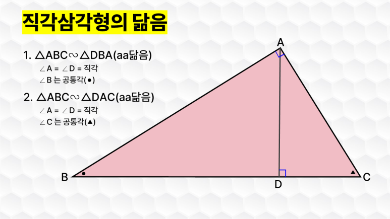 삼각형의 합동 닮음 조건 sss sas asa rha rhs aa(기호와 직각삼각형까지) : 네이버 블로그