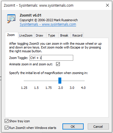 강사를 위한 화면만능 툴 Zoomit (줌잇) 사용법 : 네이버 블로그