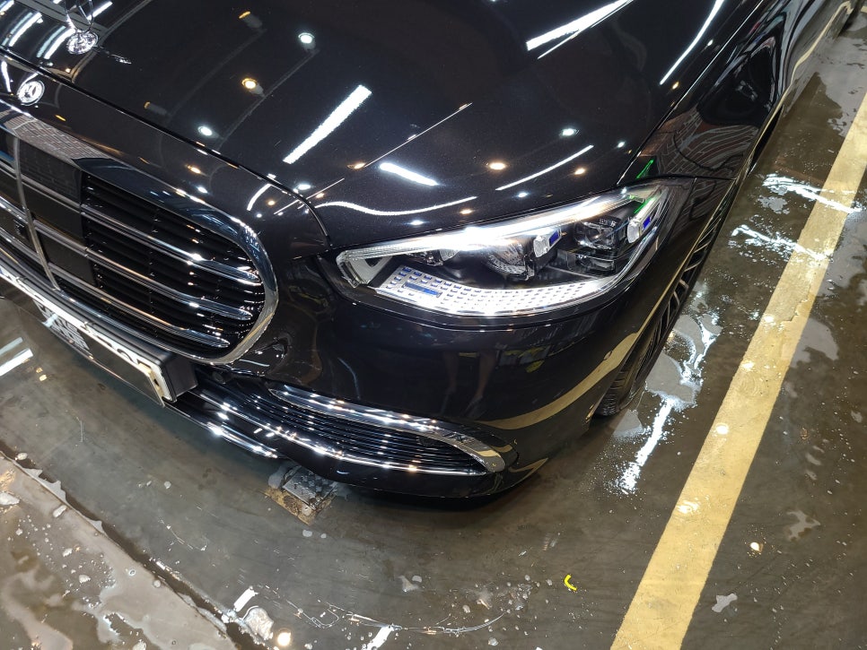구미 벤츠 S350d 신차 유리막코팅 첫 메인터넌스 이렇게 진행합니다 카이샵 디테일링 네이버 블로그