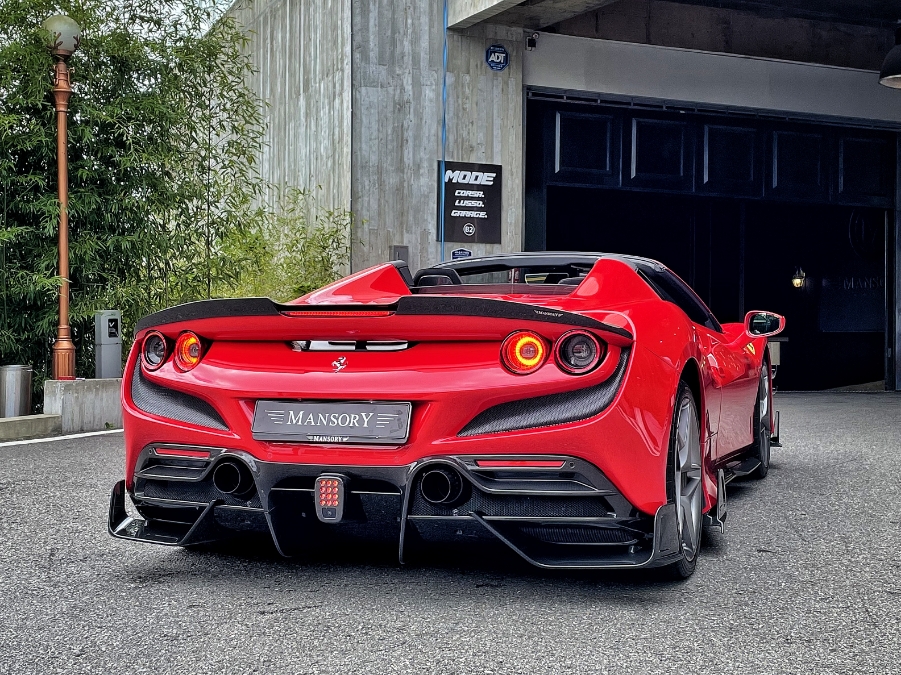 리얼 만소리 F8 스파이더 인스톨! 페라리에 차값 1/4을 더 쓰게 된다면?! 만소리 코리아, 도로오토모티브 (Dorr ...