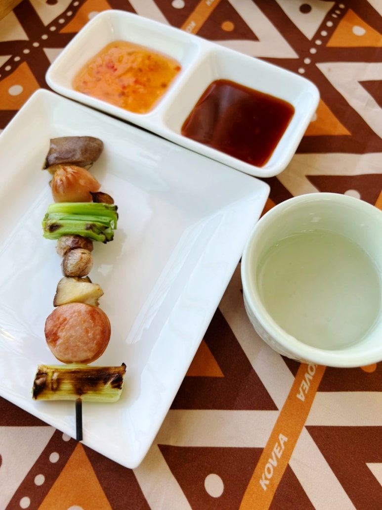 베란다 캠핑꼬치구이 만드는 법 햄 야채꼬치 맛있어요 네이버 블로그