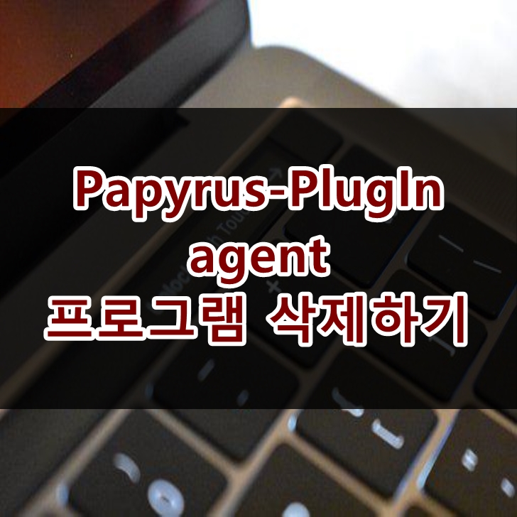 Papyrus-PlugIn-agent 프로세스정보 및 제거하는 방법 : 네이버 블로그
