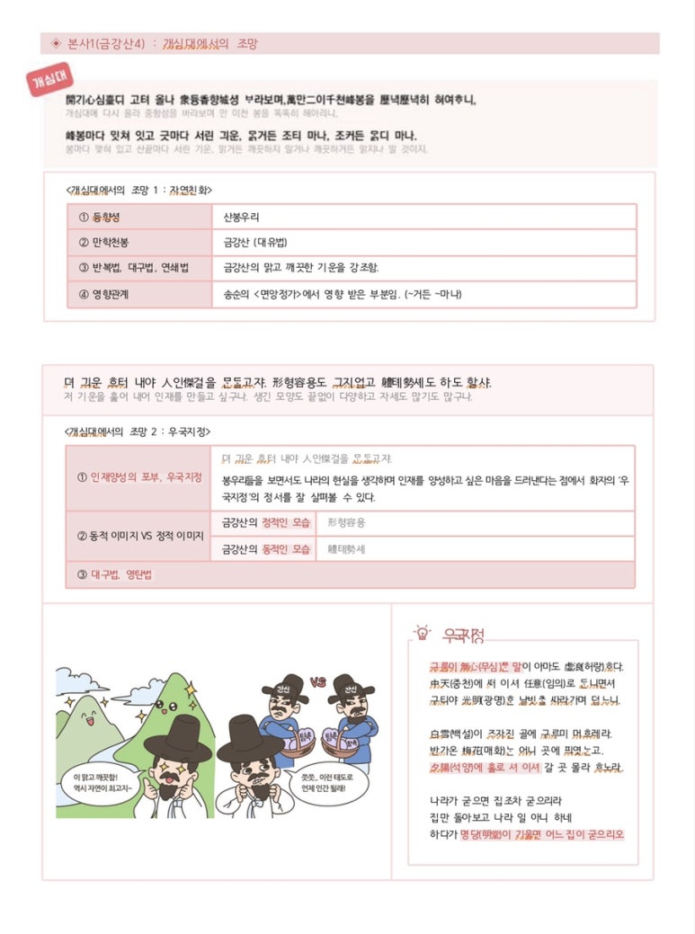 경성고1 천재이 국어 내신대비 교과서 해설 필기 네이버 블로그