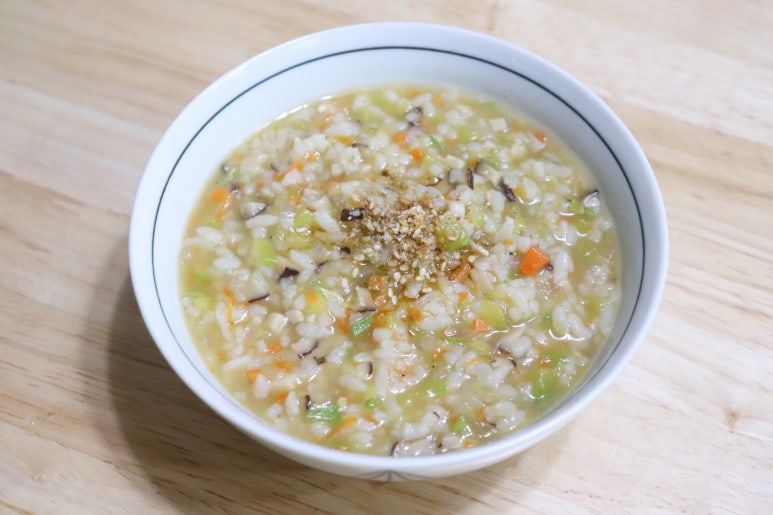 야채죽 끓이는법 자투리야채와 밥으로 속편한 죽종류 네이버 블로그