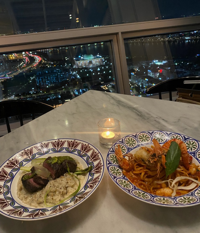 여의도 세상의모든아침 분위기 맛집 내돈내산 네이버 블로그