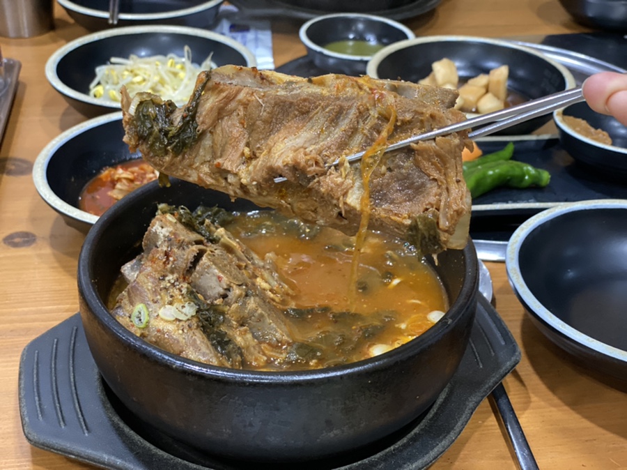 광주 감자탕 첨단 돌솥 감자탕 뜨끈한 국물과 든든한 한끼식사로 만족 네이버 블로그