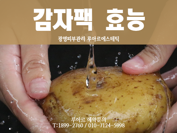 감자팩 효능 네이버 블로그