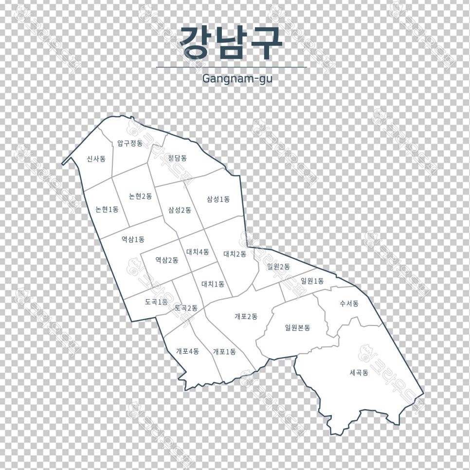 서울 행정구역 지도 Png 파일 다운로드 강남구관악구구로구용산구마포구영등포구종로구성북구 등 네이버 블로그