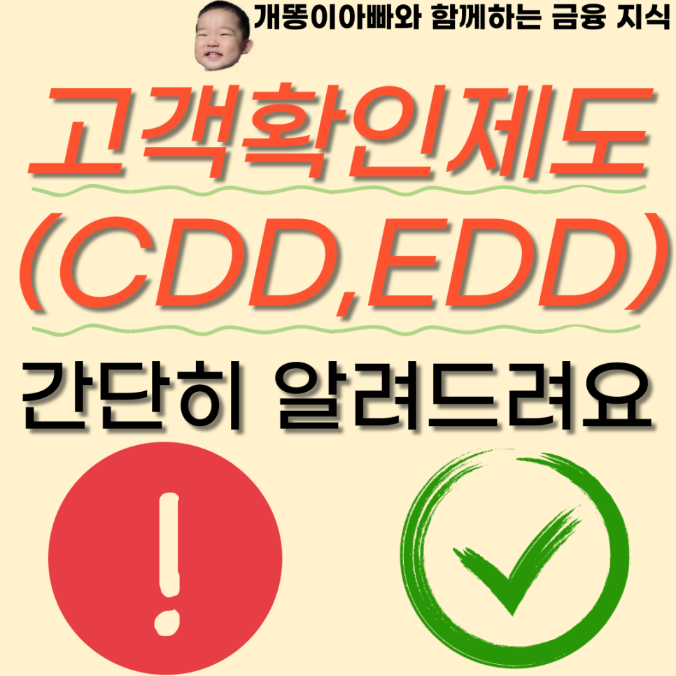 고객확인의무cdd 및 강화된 고객확인edd 쉽게 알려드려요 네이버 블로그