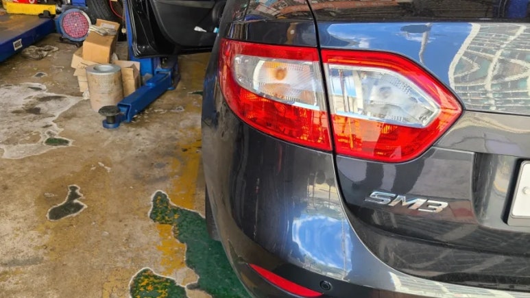 삼성차, 뉴 SM3, 제동등, 한쪽만 안 들어옴, 전기장치, BCM 교체, 브레이크 등, B1570 스톱램프 회로, 커넥터 접촉불량 : 네이버 블로그