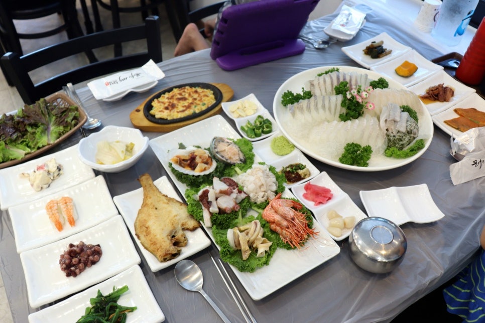 양양 솔비치 맛집 문어랑 새우횟집 자연산회를 즐기는 양양 회집 이예요 네이버 블로그