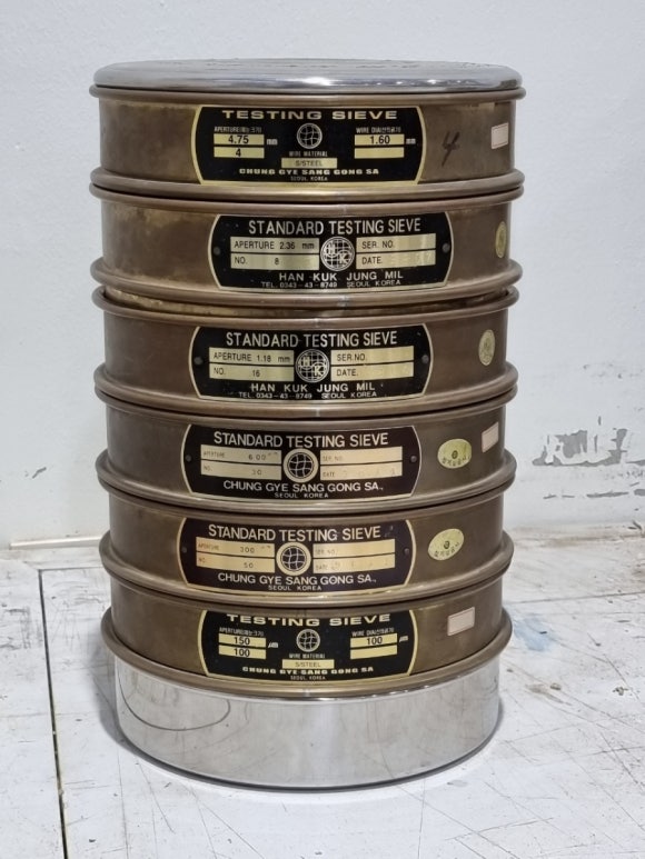 골재의 체가름 시험 방법(KS F 2502)에 관한 정리 : 네이버 블로그