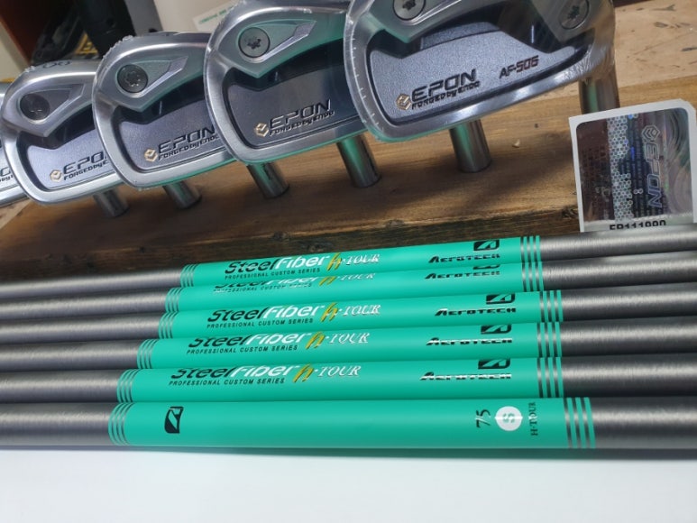 Ks골프피팅~에폰 506 스틸화이버 H Tour 75s 샤프트조합 아이언 셋팅~ 네이버 블로그