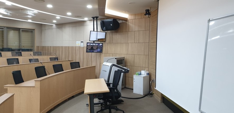 회의마이크연동 강의자동녹화시스템 강사자동추적 및 수강생 질문 화자추적 원격화상강의실 수자원공사 인재개발원 화자추적