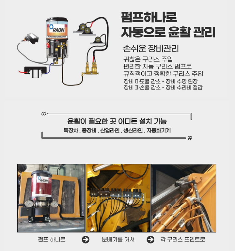 해외 트럭 자동구리스 펌프주입기 설치 네이버 블로그