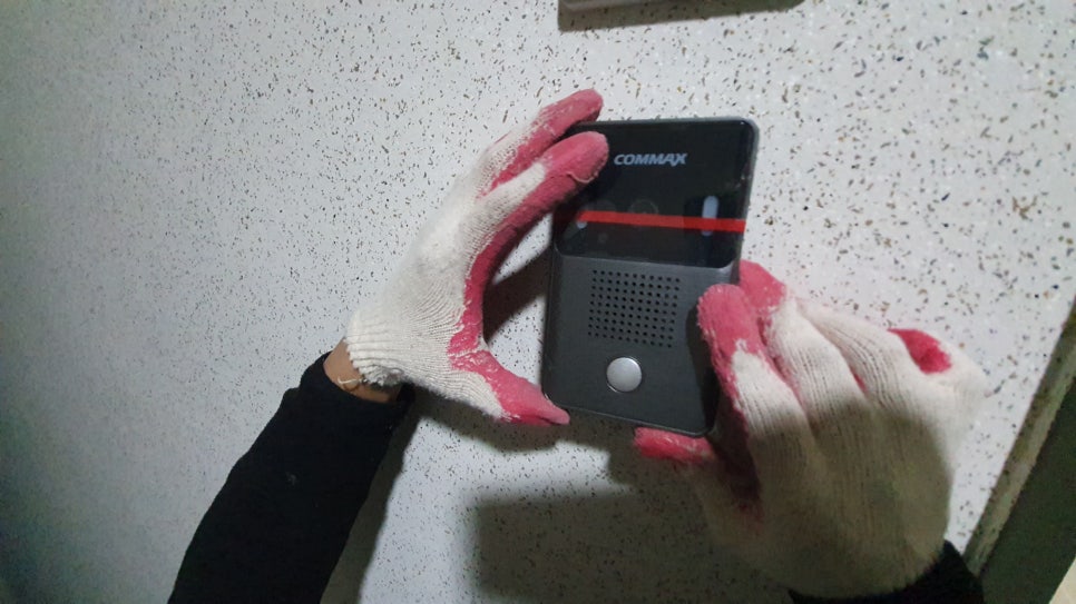 코맥스 디지털 비디오폰 설치방법 COMMAX CAV-77MG 아이디 세팅 방법 : 네이버 블로그