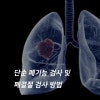 고립성 폐결절 증상 및 폐기능 저하 검사 네이버 블로그
