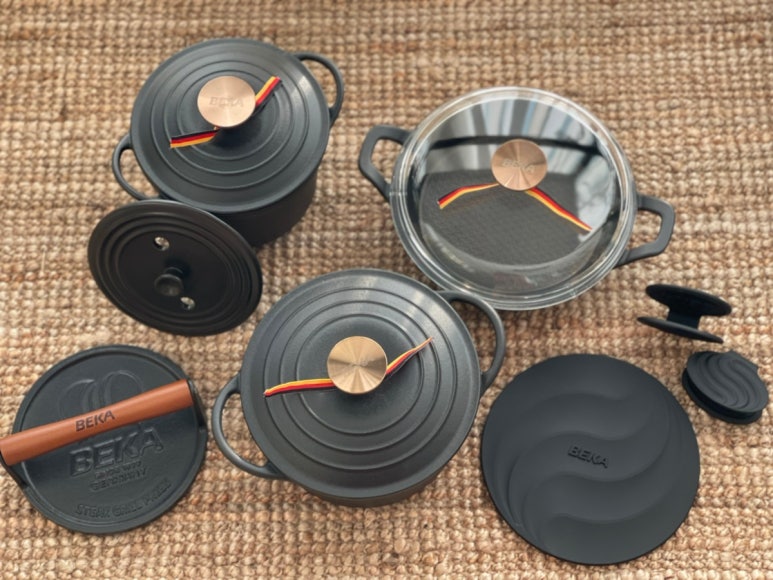 베카 시즈닝 무쇠냄비 세트 요리도 맛있는 주방용품 인덕션 상판커버 패드까지 완벽해 : 네이버 블로그