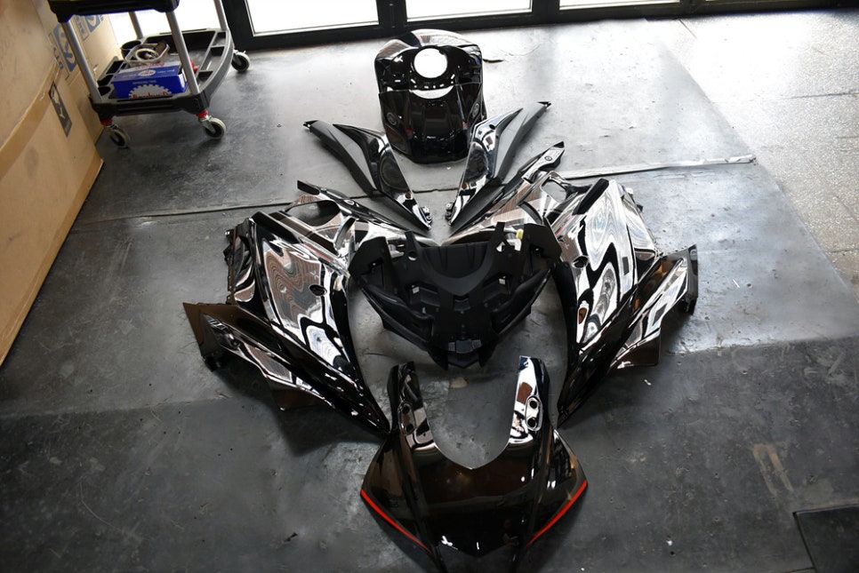 야마하 YZF-R3 오토바이 사제카울 도색 랩핑 커스텀 가능 전차종 취급 판매 재고보유 오더 가능 - 대구 바이크09 : 네이버 블로그