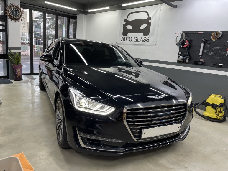 2016년식 제네시스 EQ900 앞유리교환 자차보험 후기 제네시스 EQ900앞유리교환비용 및 EQ900 HUD앞유리교환가격 : 네이버 블로그